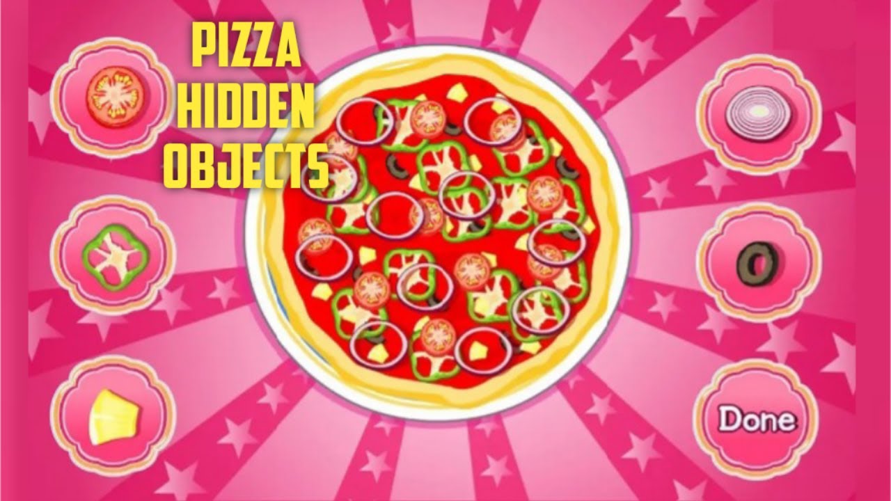 pizza hidden objects android gameplay | pizza hidden objects game - YouTube