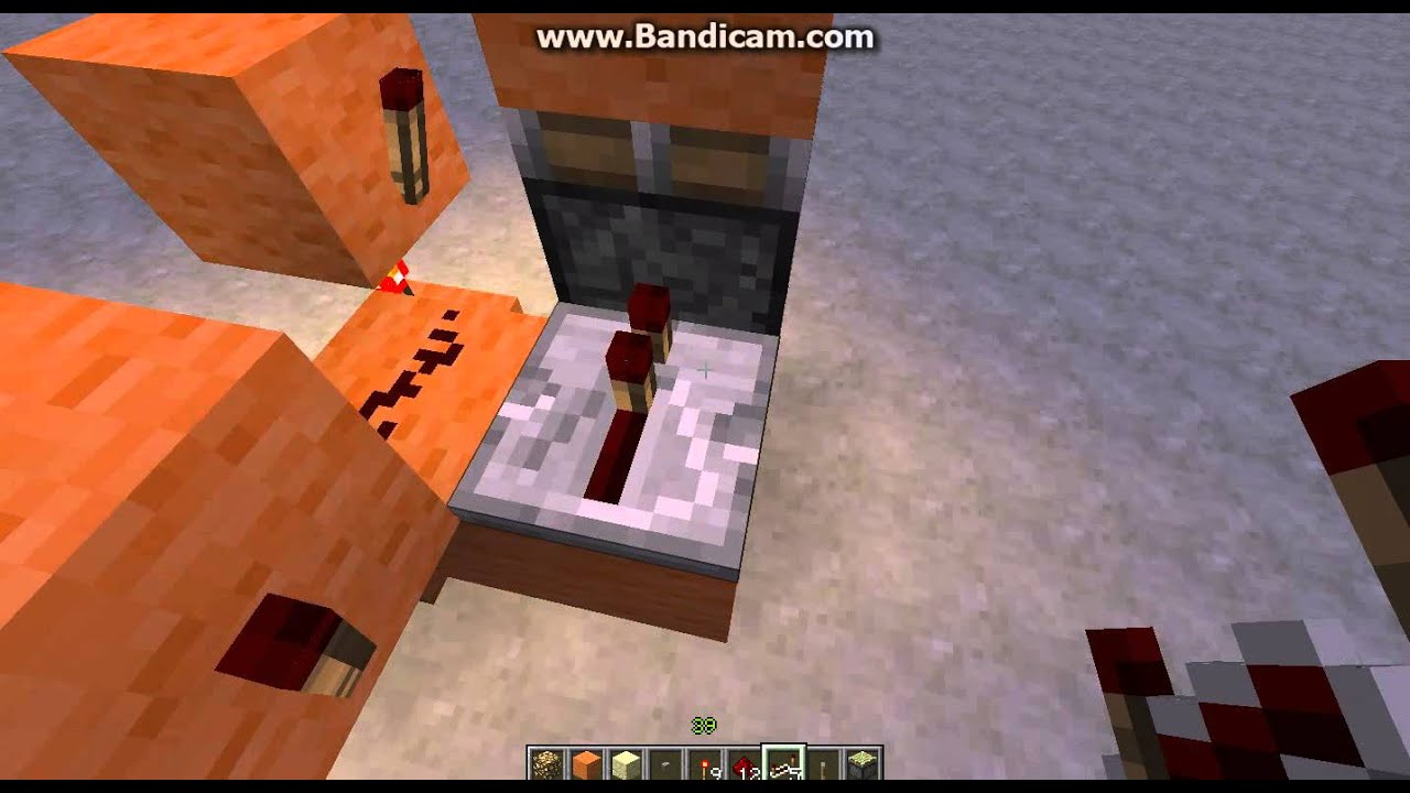 Redstone voor beginners - Double Piston Extender! - YouTube