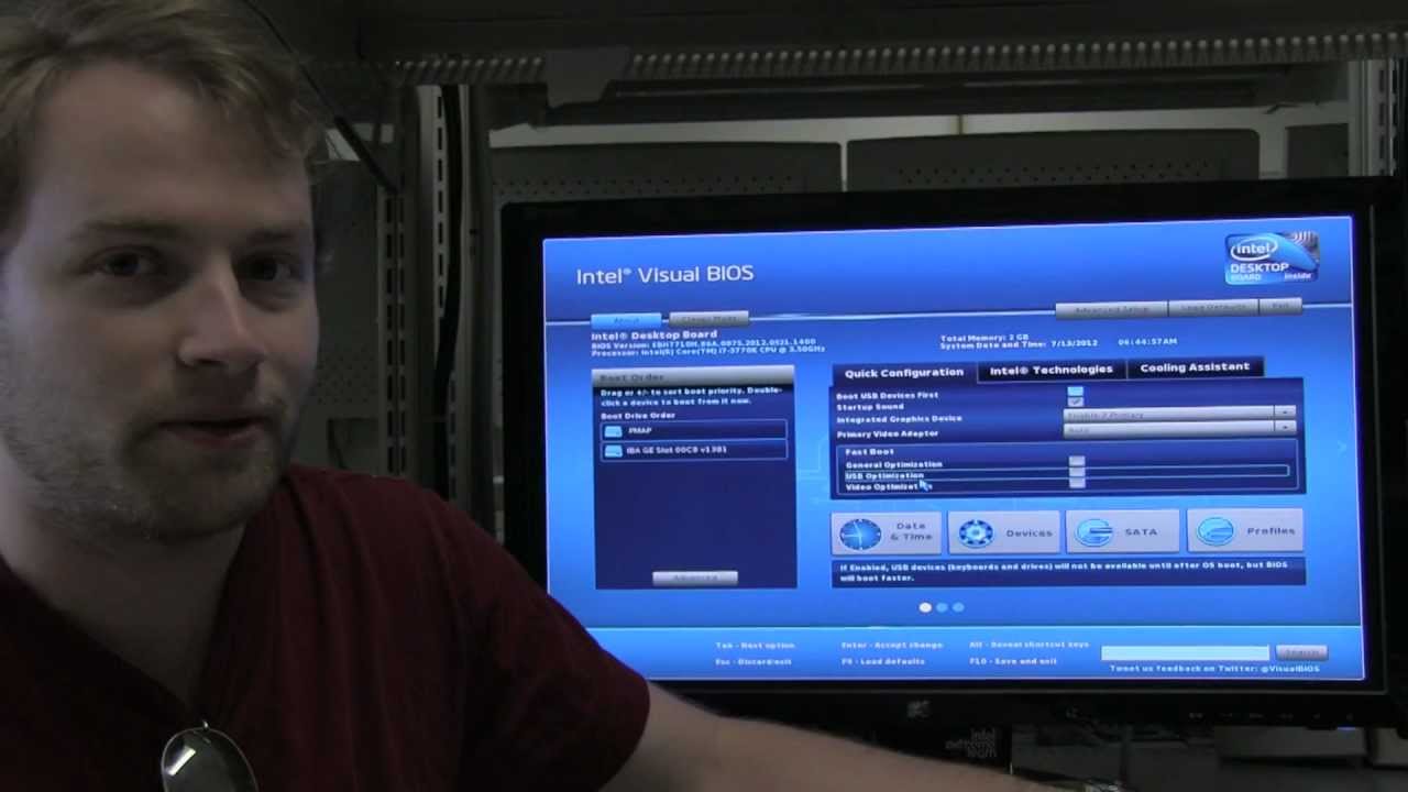 Intel® Visual BIOS for Mainstream Boards -- Part 1 - YouTube