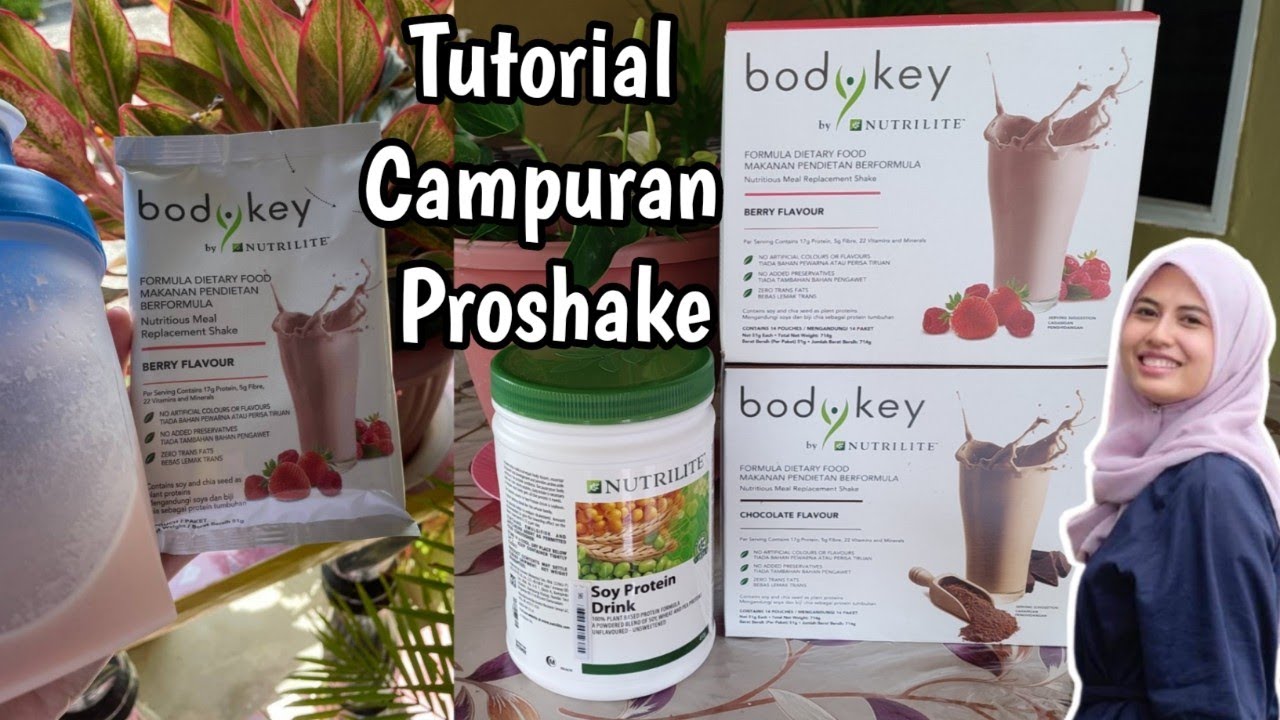 Tutorial Campuran Prokey (Protein + Bodykey) #321 - YouTube