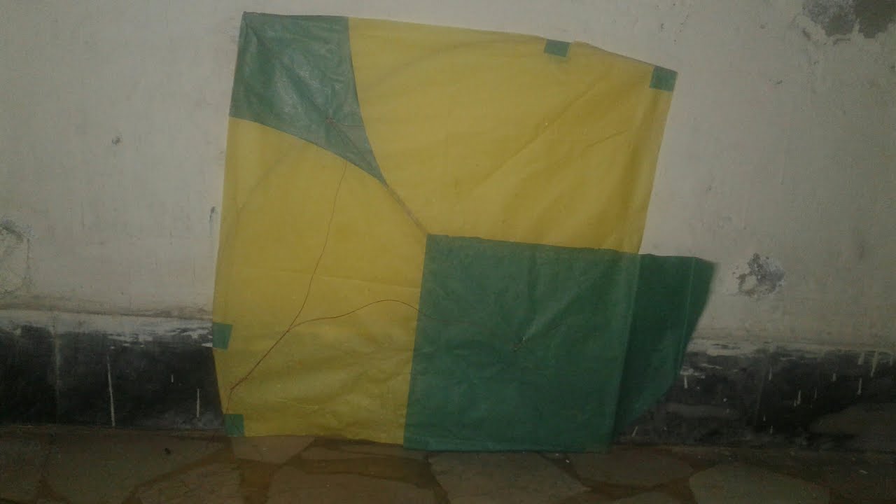 Beautiful Gudda / Kite Making Tutorial Video by Creative Kites - YouTube