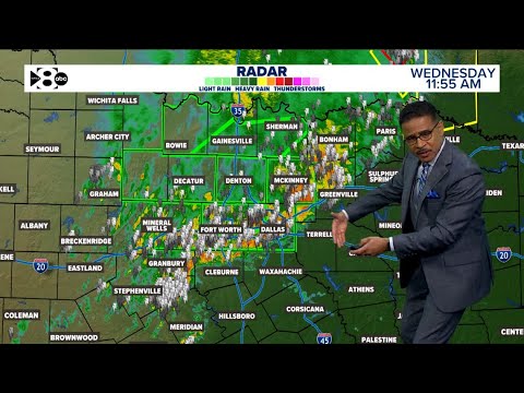 DFW weather: Updates on severe weather coming through on Wednesday ...