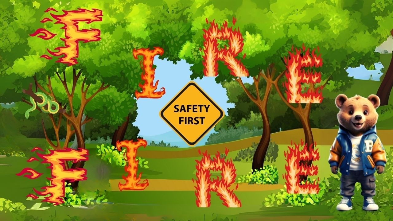 Fire Safety Education Cartoon : Animated Adventures! Kids Safety Tips ...