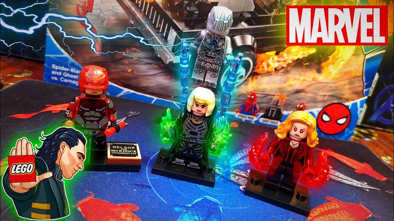 Lego Marvel Minifigures с AliExpress / Минифигурки Марвел с АлиЭкспресс ...