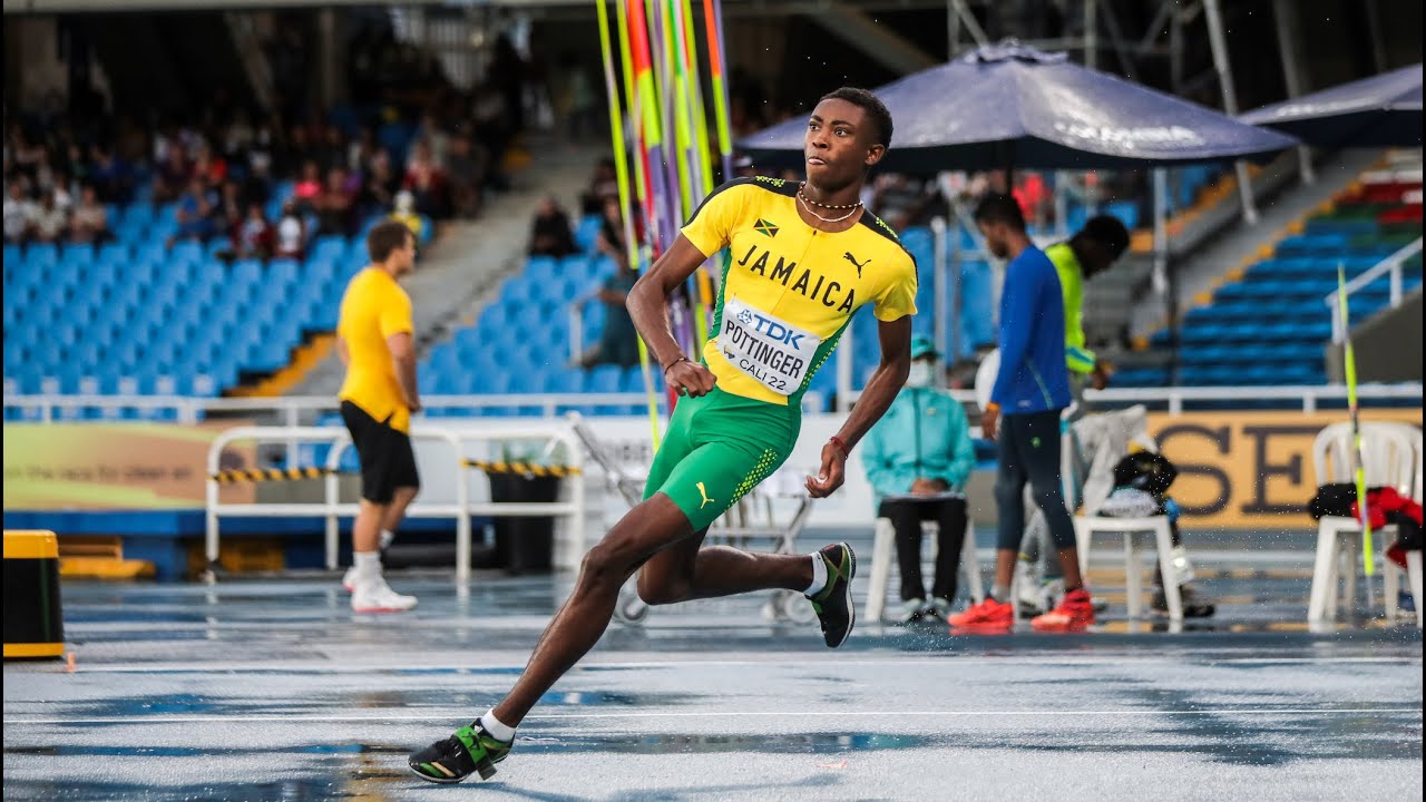 Brandon Pottinger wins high jump in Cali22 - YouTube