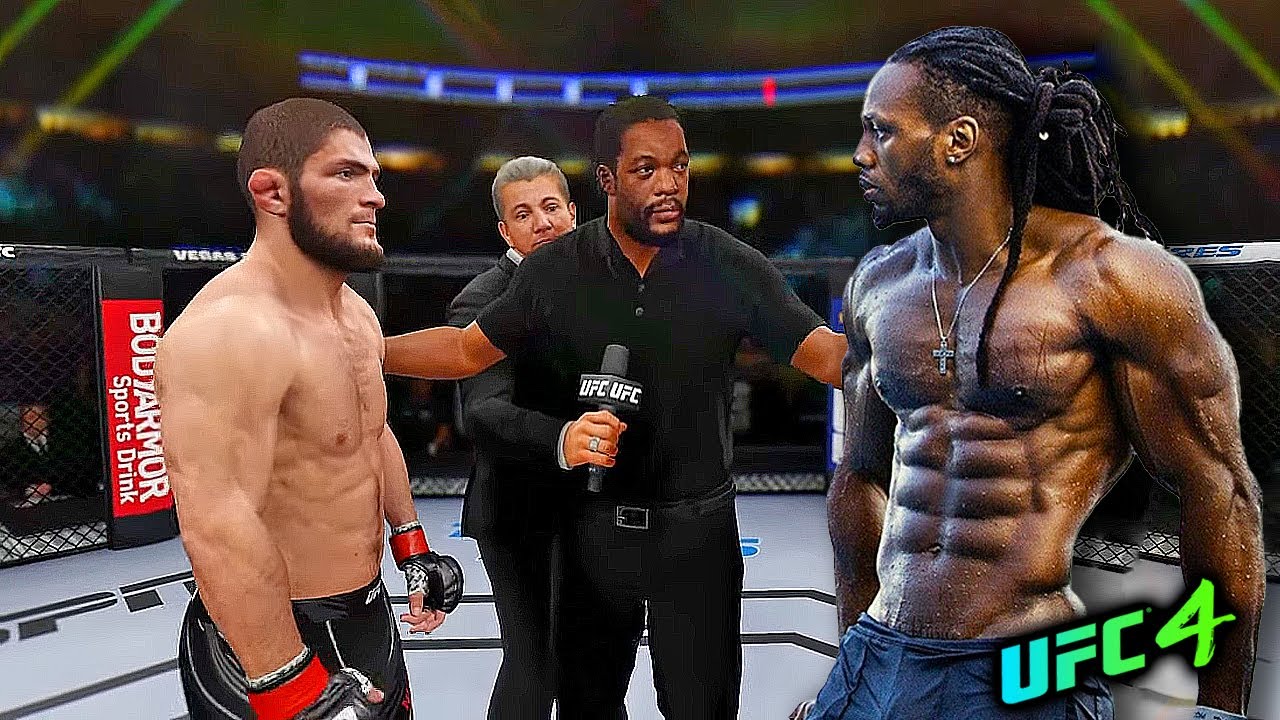 Khabib Nurmagomedov vs. Dreadlock Master (EA sports UFC 4) - YouTube
