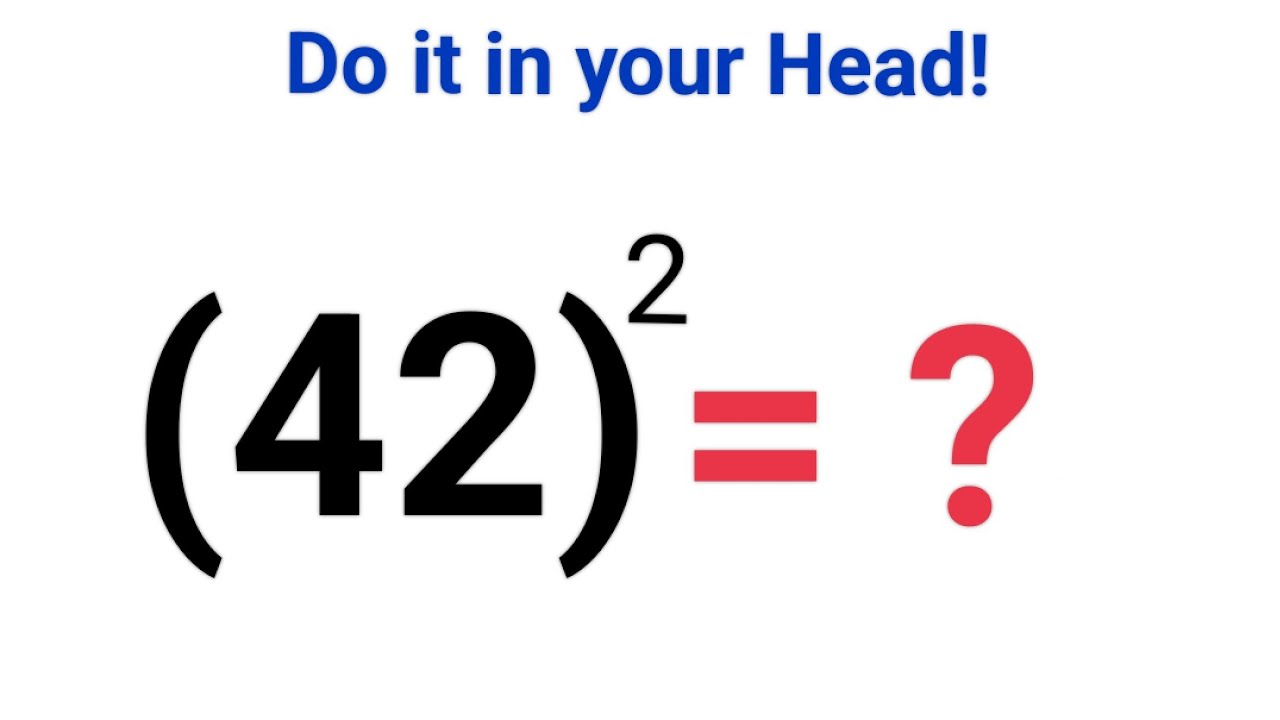 Trick to find square of any number! #fastandeasymaths #math # ...