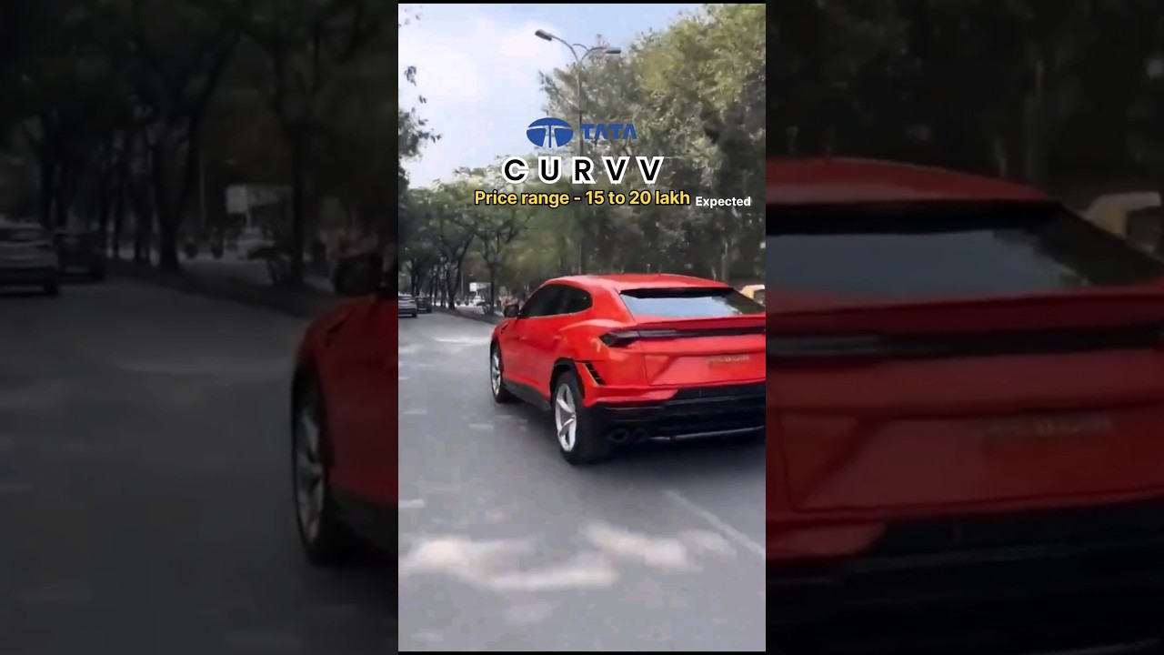 Indian Lamborghini Urus 🚗 Tata CURVV road presence || Power of tata 🔥 # ...