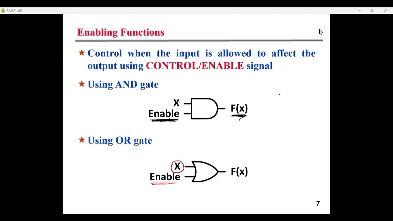 Digital Logic - Lecture 18 - YouTube