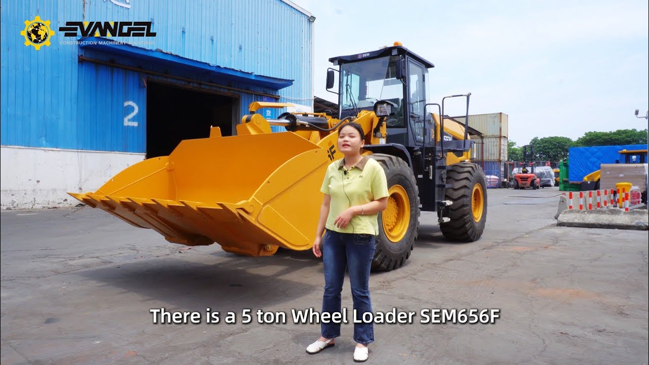 SEM 656F Wheel Loader: The Ultimate Workhorse - YouTube