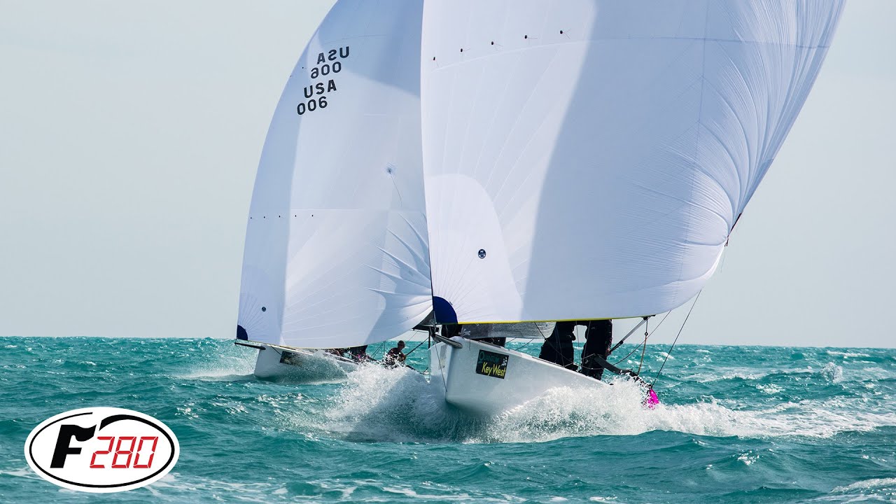 Farr 280 at Key West Race Week: Day 5 - YouTube