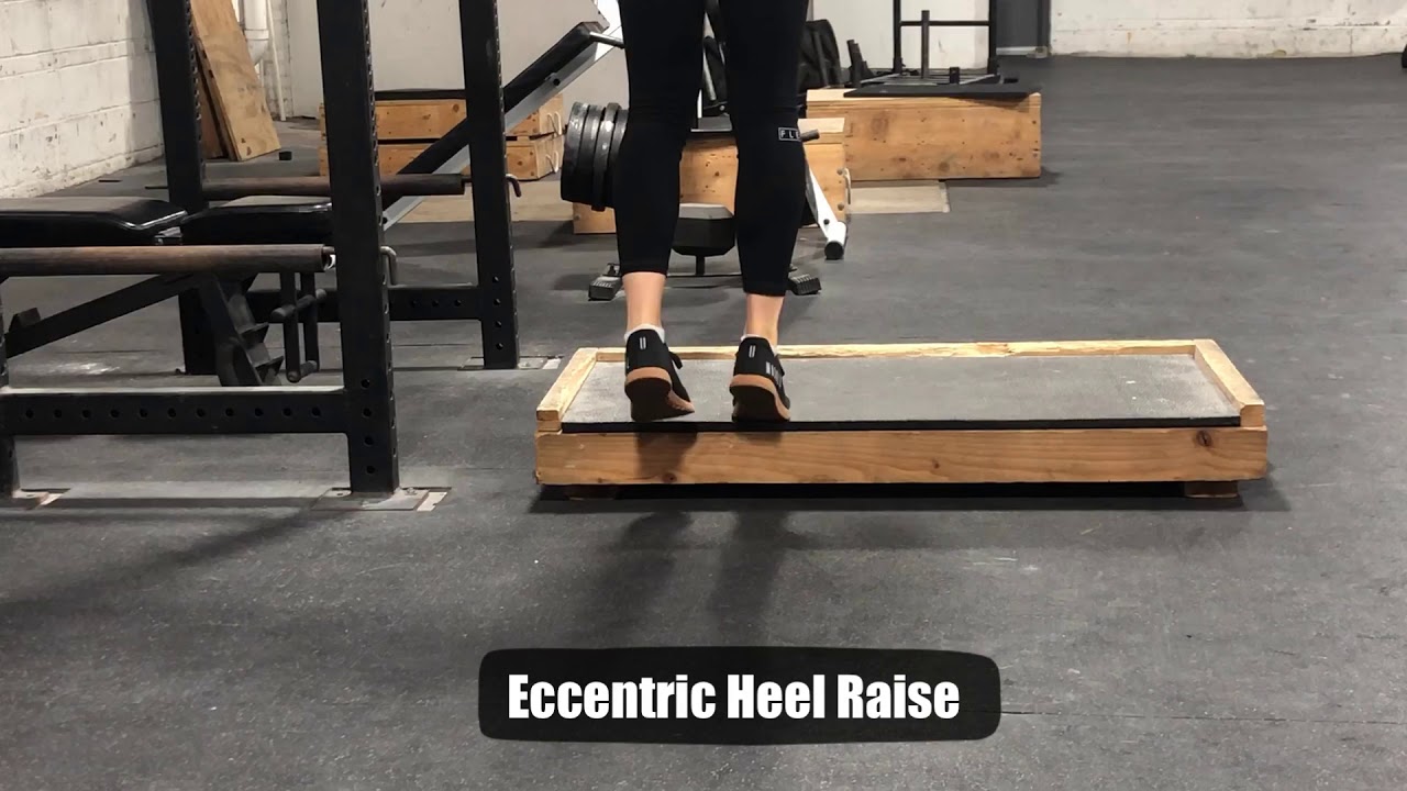 Eccentric Heel Raises | Big League Performance and Rehab - YouTube