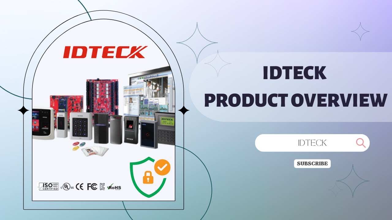 IDTECK Product Overview - YouTube