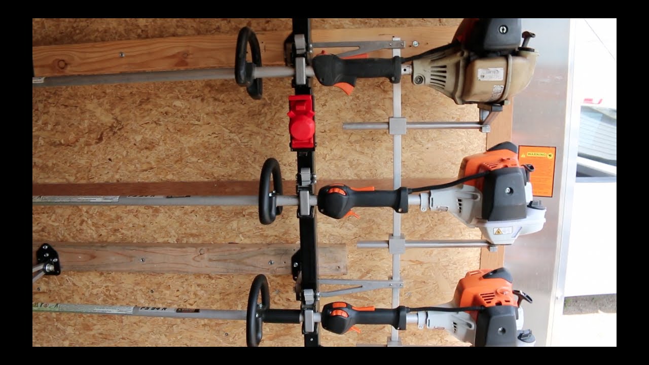 Equipment Defender 3 Trimmer Rack Review - YouTube
