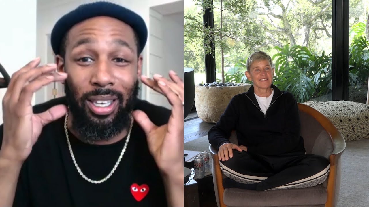 tWitch & Ellen Come Up with Brilliant Mask Ideas - YouTube