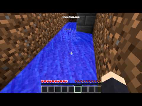 BtW Destroy minecart with fire; no items lost. - YouTube