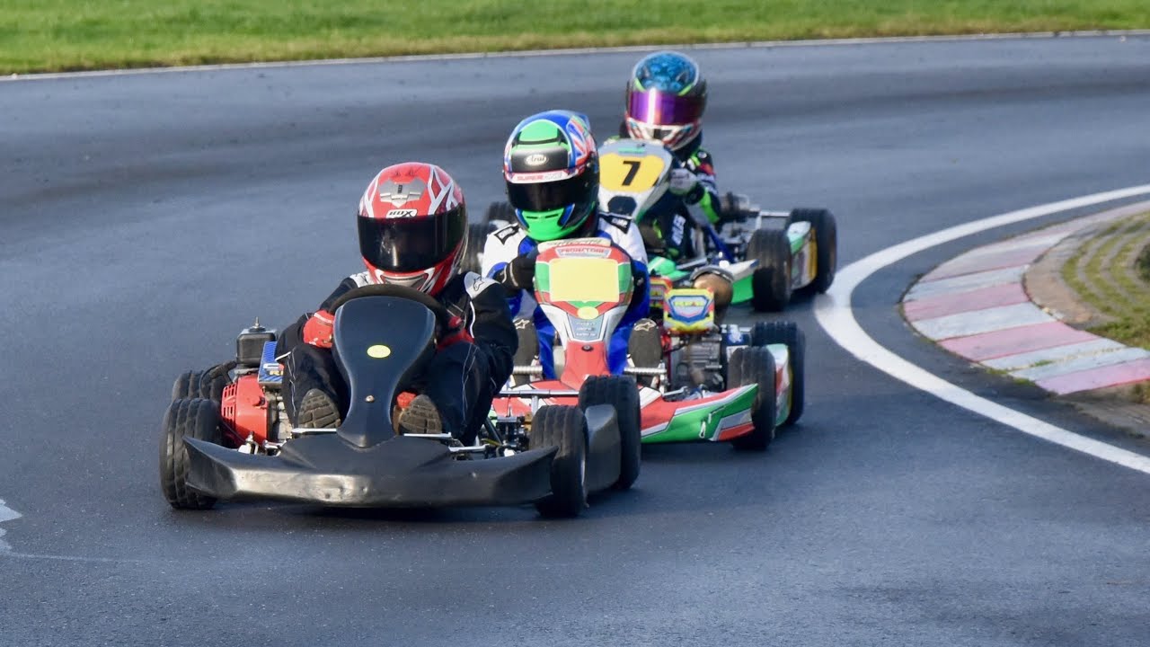 Zip Kart Honda Cadet testing at PFI - YouTube