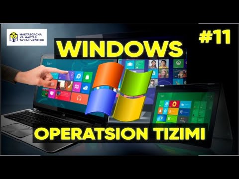 Operatsion tizimlar. 11- dars. Windows operatsion tizimi - YouTube
