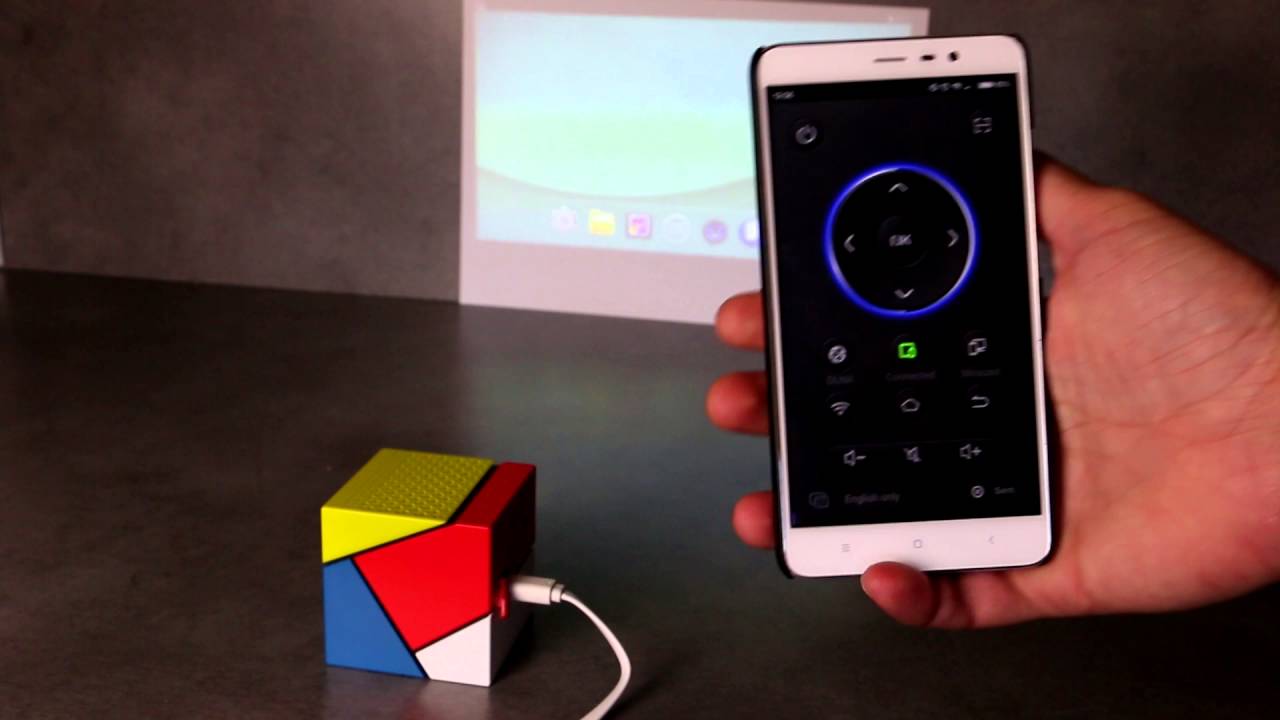DooGee Smart Cube P1 - Mini-PC con Pico-Proyector - YouTube