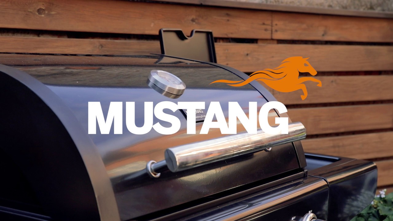 MUSTANG GRILL BBQ CITY FIILIS - YouTube
