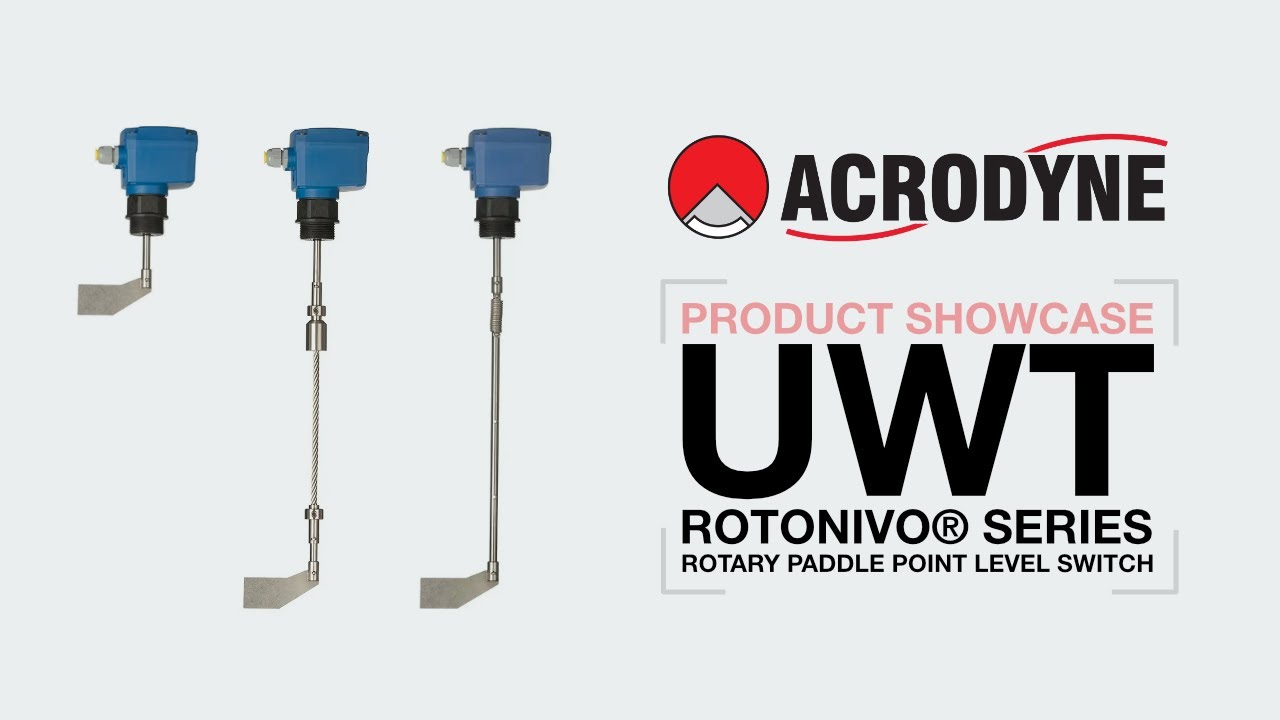 UWT Rotary Paddle Level Switch | Rotonivo® RN4000 Series | SOLIDS - YouTube