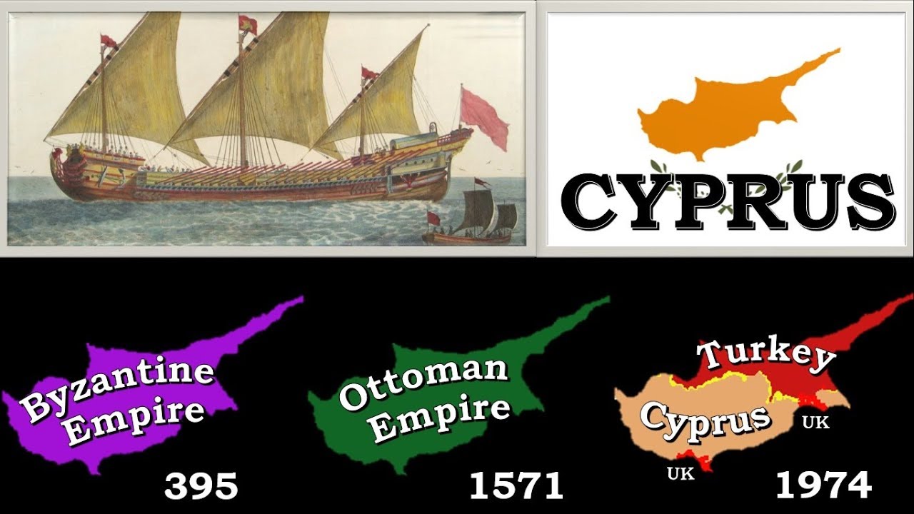 History of Cyprus (since 350 BC) - Every Year - YouTube