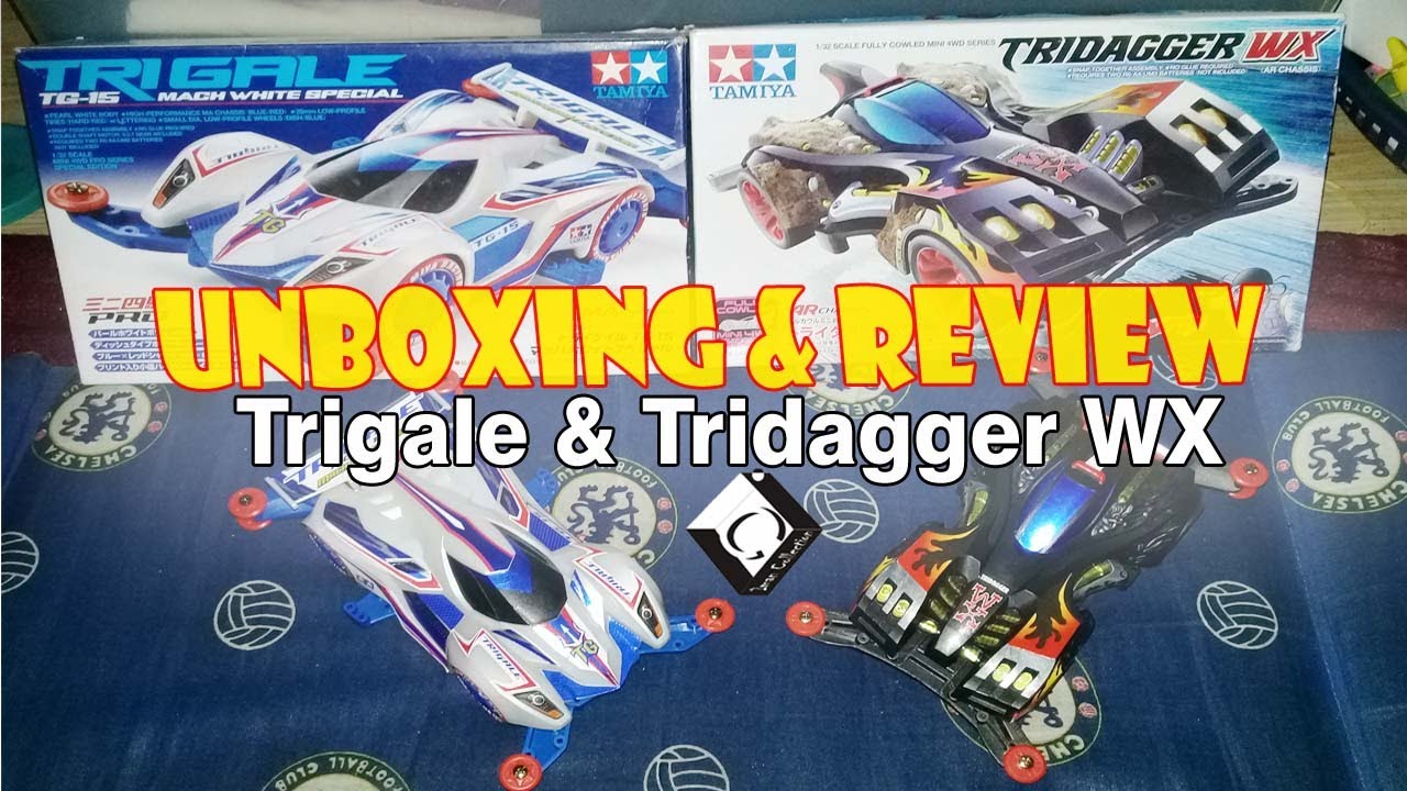 Unboxing TRIGALE & TRIDAGGER WX | Toys Hobbies - YouTube