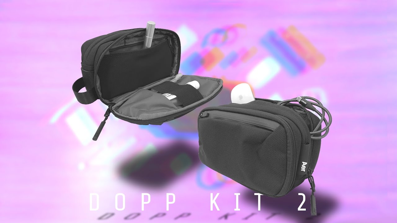 AER DOPP KIT 2 / Durable Multi Pouch - Backpacking:vol.114 - YouTube