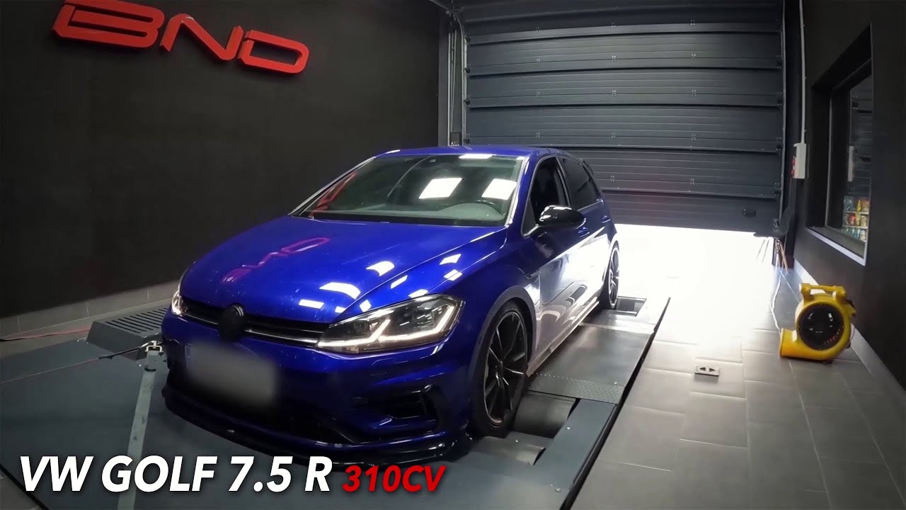 VW Golf 7.5R 310cv - Stage2 By BND - YouTube