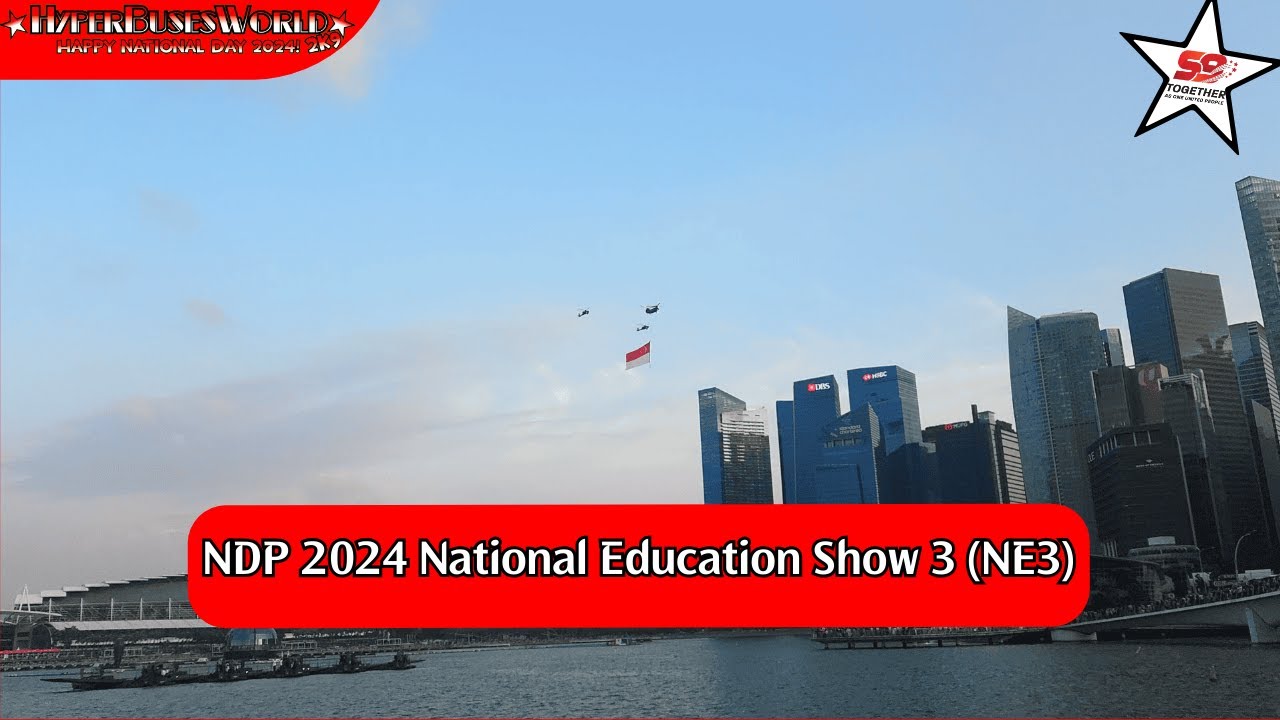 NDP 2024 National Education Show 3 (NE3) @ Esplanade - YouTube