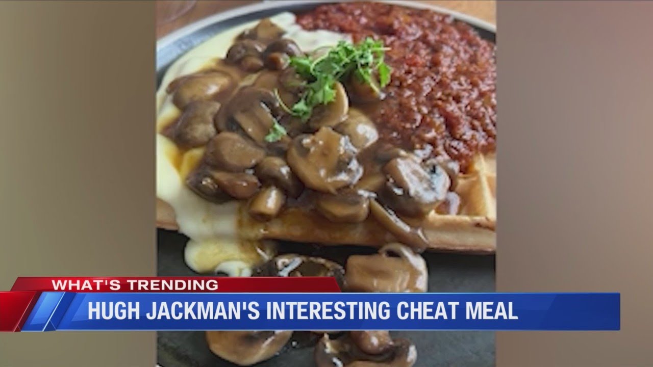 Hugh Jackman's interesting cheat meal - YouTube