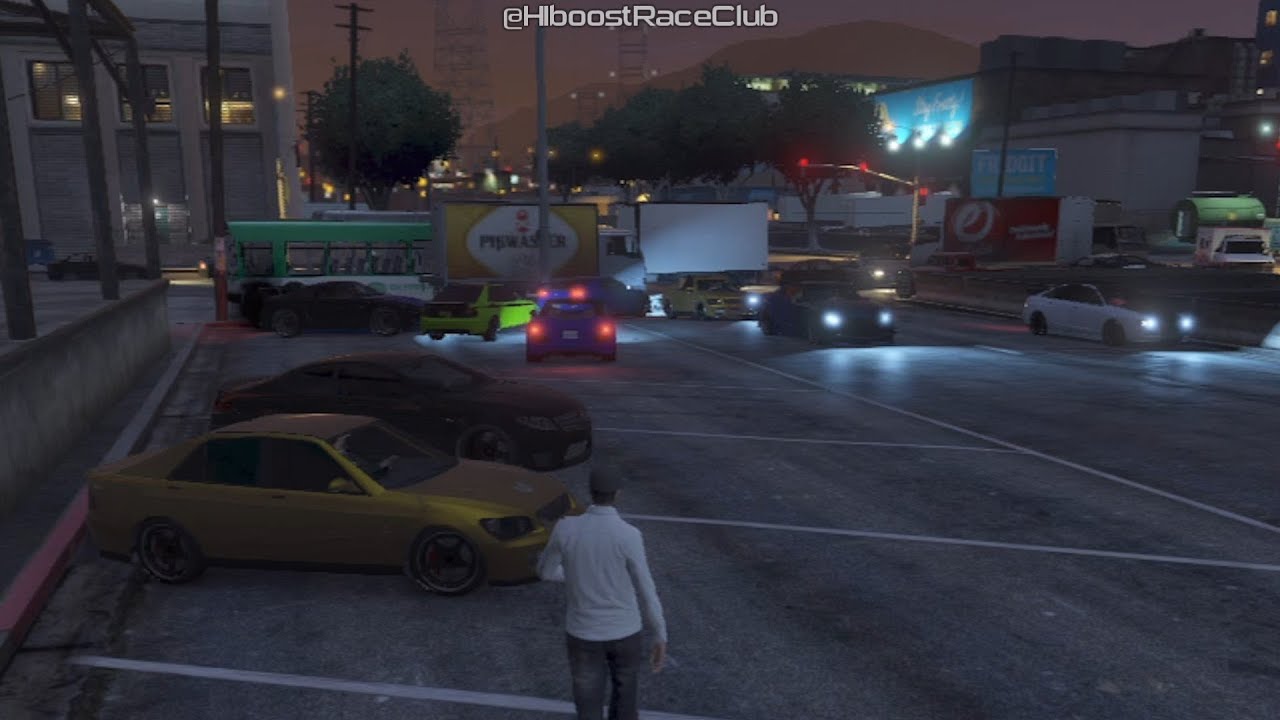 Grand Theft Auto V Online (PS3) | Street Car Meet Pt.6 2/2 | New Drag ...