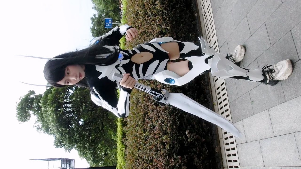 Future Technology Warrior cosplay /未来科技战士 盔甲机械人 /AI人工智能 /Chinese Coser ...