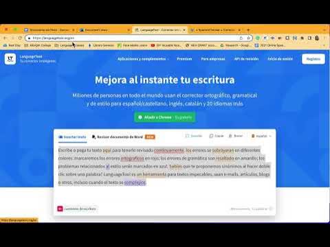 How to grammar and spell check in Spanish - YouTube