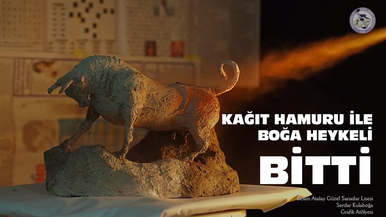 Kağıt Hamuru ile Heykel Yapımı (Bölüm 2) - YouTube