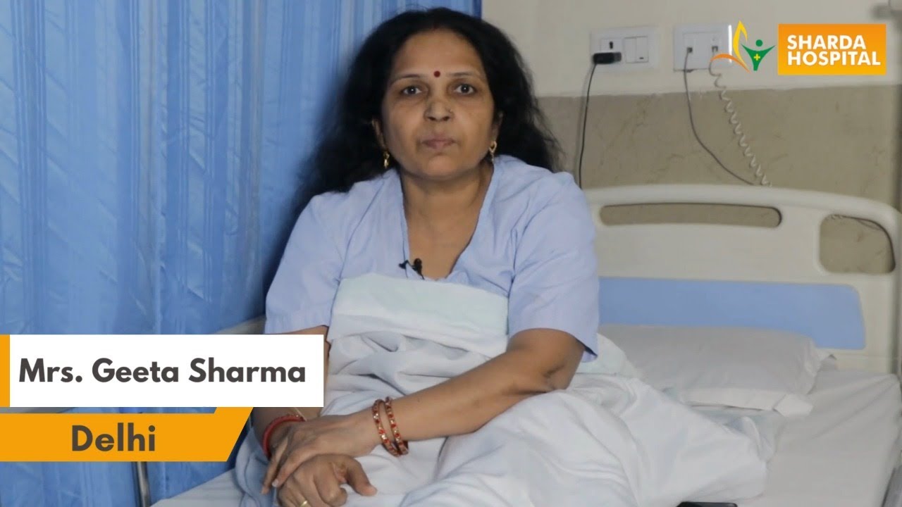 Mrs. Geeta Sharma shares her experience of Knee Replacement Surgery by ...