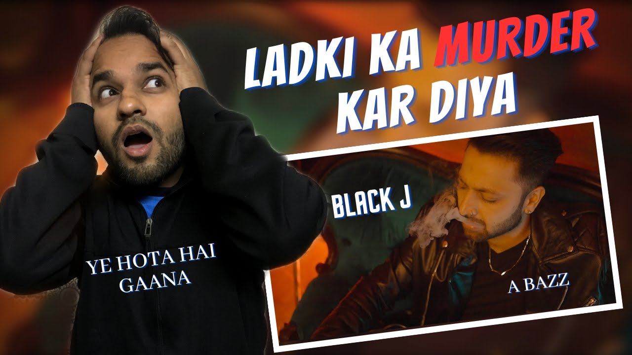Random Reaction on A bazz - BLACK J | @AabhaasAnand| Lyrical Breakdown ...