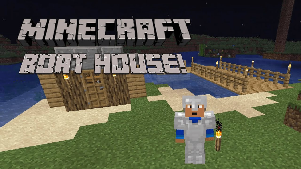 Minecraft - Boat House! - Ep. 10 - YouTube