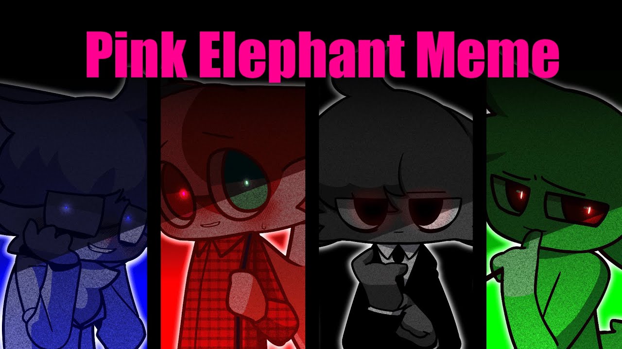 Pink Elephant Meme/ 💡light warning💡 - YouTube