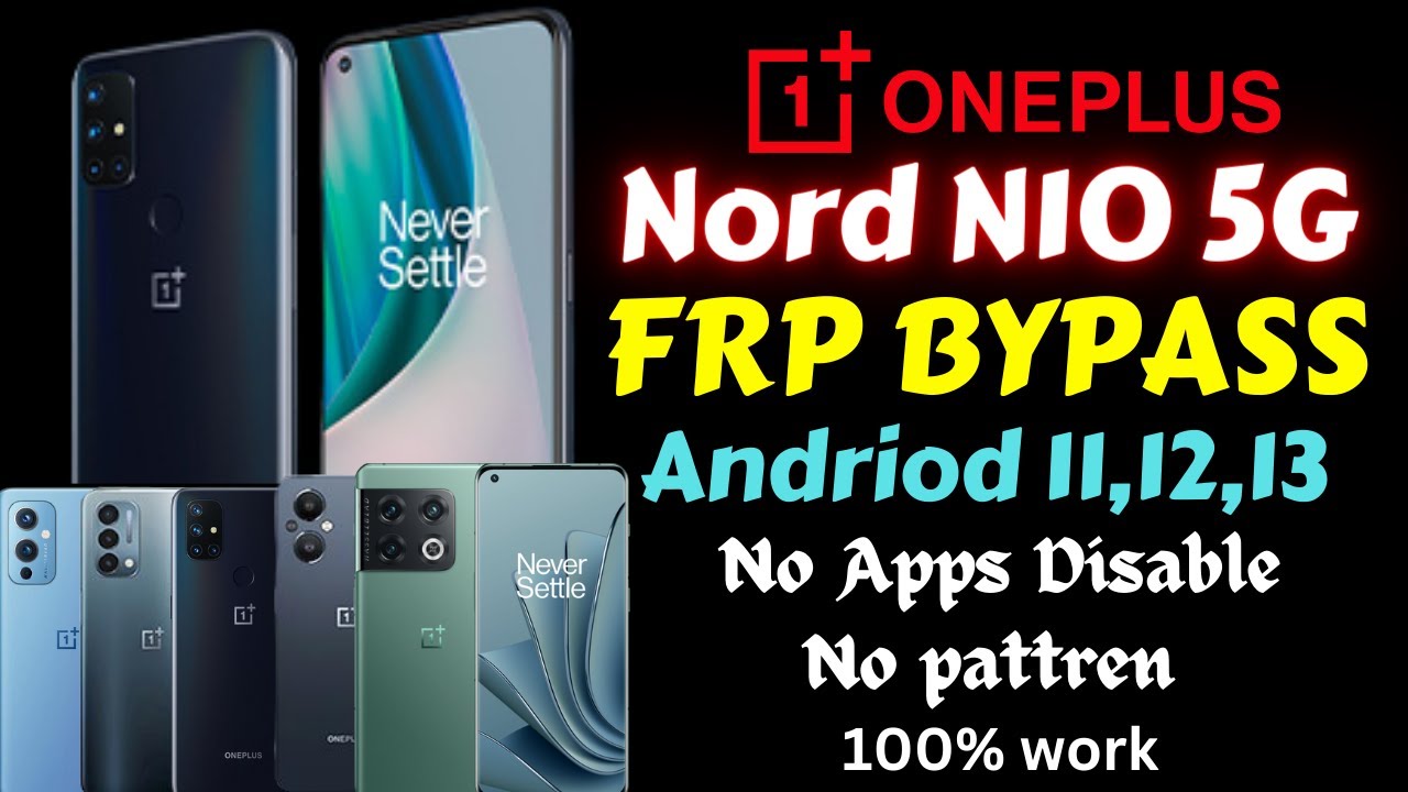 OnePlus Nord N10 5G Frp Bypass | All OnePlus Frp Bypass latest security ...