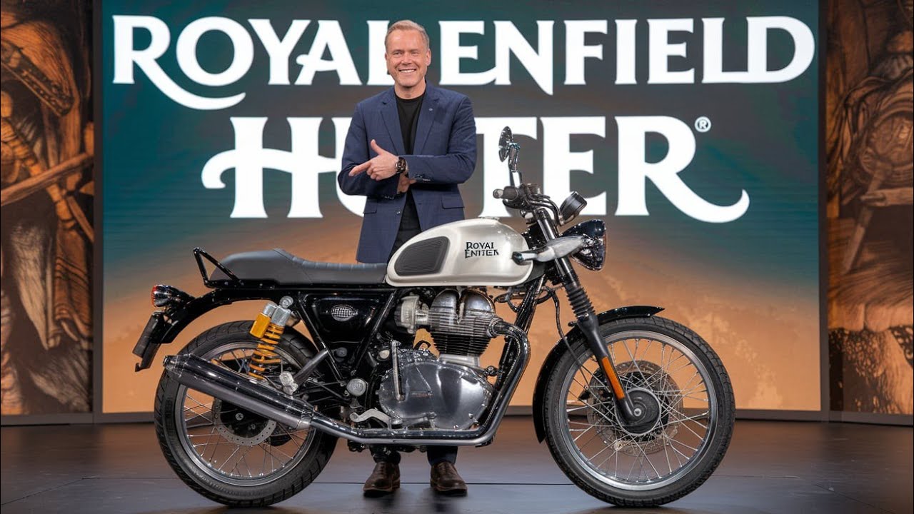All New 🥳 2025 Royal Enfield Hunter 350: A Retro-Modern Marvel for Urban Explorers - YouTube
