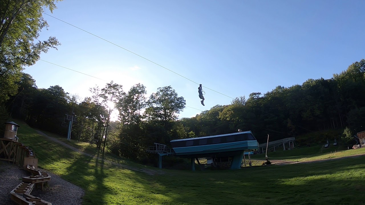 Sky High Adventure Park Ellicottville New York - YouTube