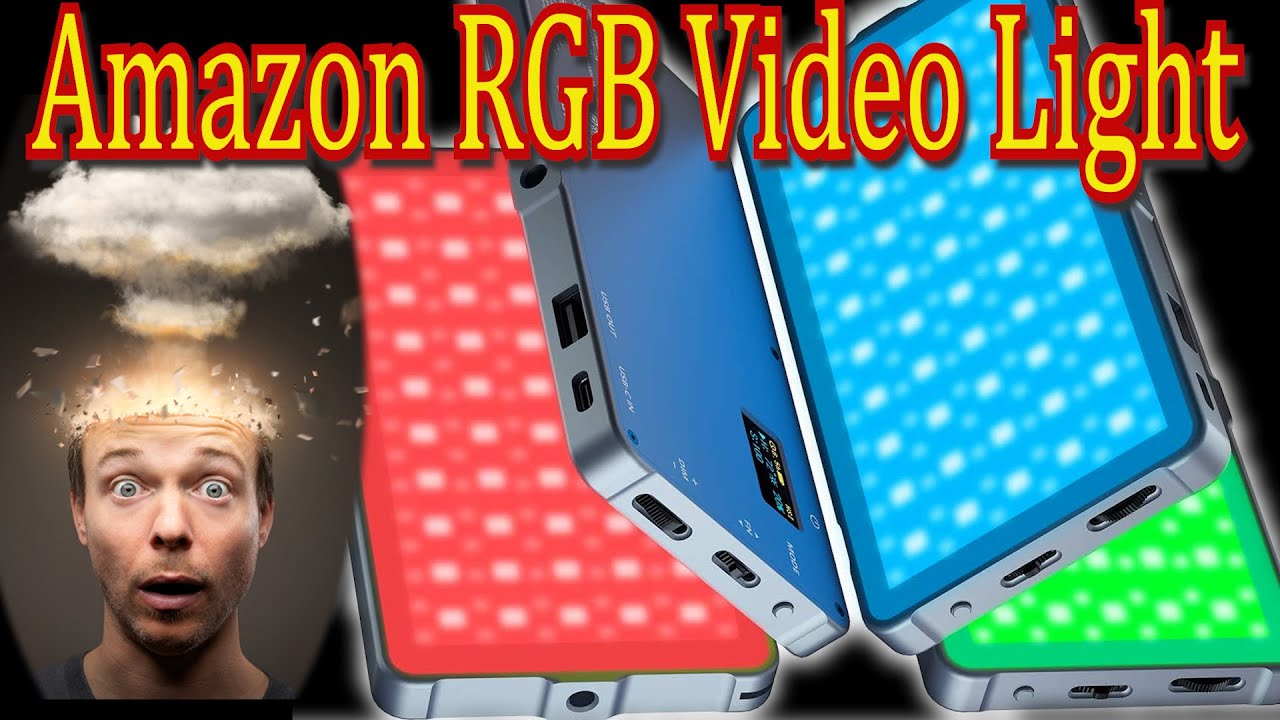 RGB Video Light!/Good Cheap Lighting for Video - YouTube