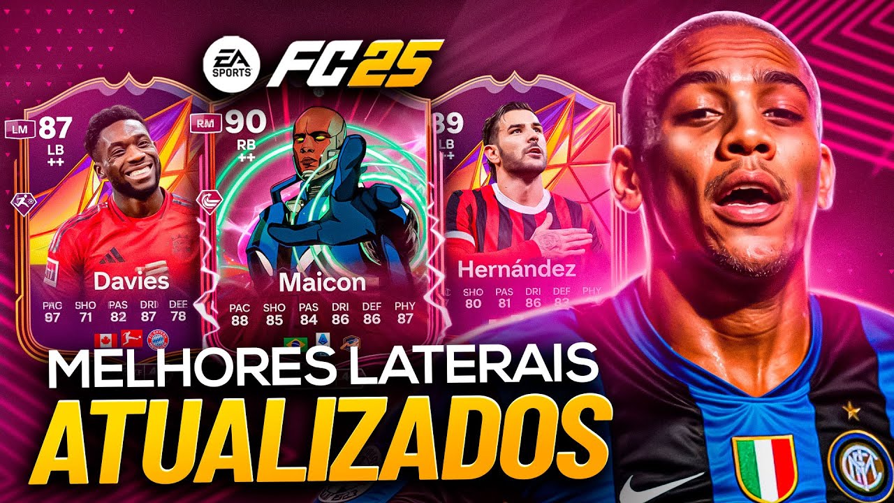 FC 25 - TOP 20 MELHORES LATERAIS DO JOGO ATUALIZADOS em DEZEMBRO 🔥 ...