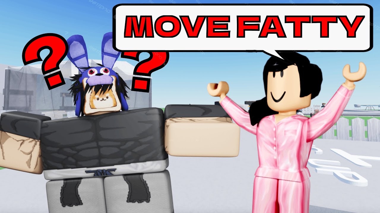 Squeezing through people as a Big Back (Roblox Mic Up) - YouTube