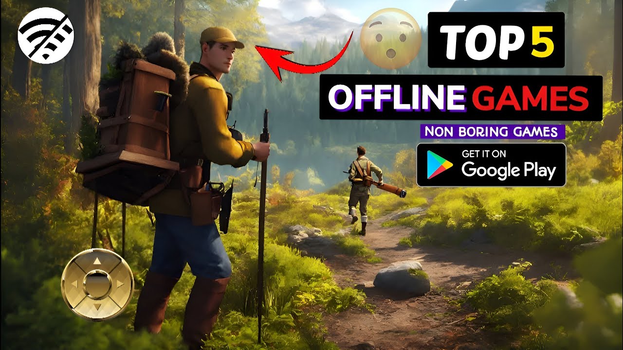 TOP 5 OFFLINE GAMES FOR ANDROID | NON BORING GAMES - YouTube
