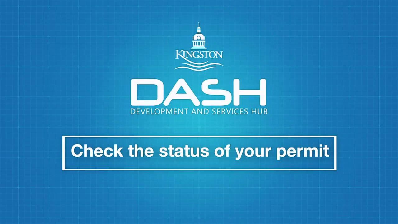 DASH - check the status of your permit application - YouTube