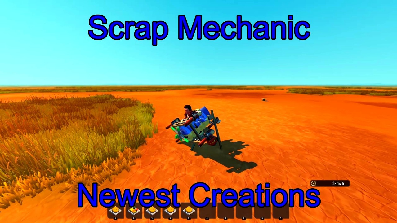 Scrap Mechanic High Speed Flying Machines and Crazy Builds in Creative ...