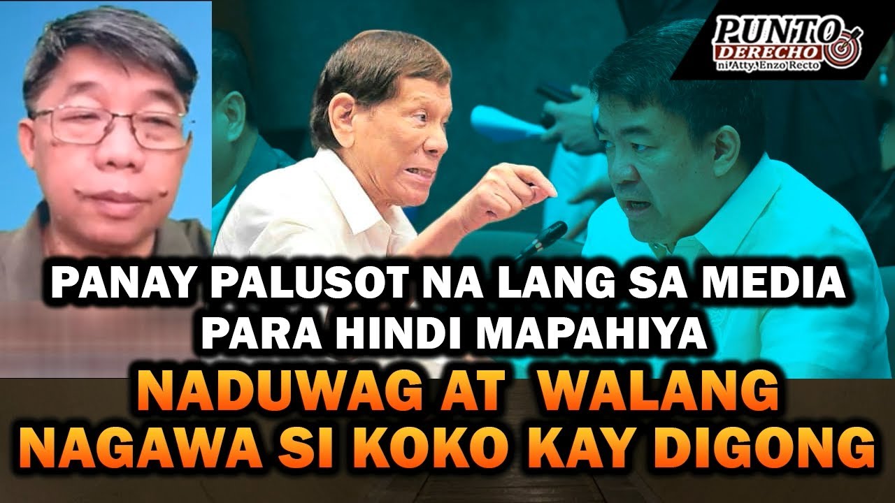 PANAY PALUSOT NA LANG SA MEDIA PARA HINDI MAPAHIYA -- NADUWAG AT WALANG ...