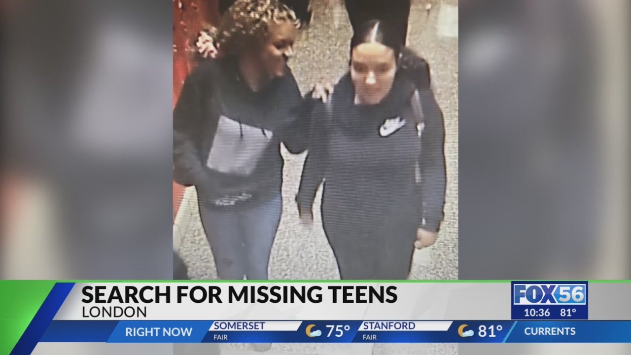 2 teen girls reported missing in London - YouTube